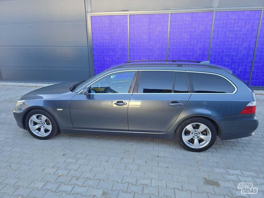 BMW 525 2007 Utena, ar dzinēja tilpumu 3.00 L un nobraukumu 380 tūkst. km par 3450 €, foto 10 vietnē AUTOMOTO.COM.LV