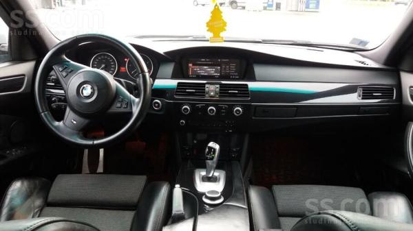 BMW 525 2008 Rīga, ar dzinēja tilpumu 3.00 L un nobraukumu 337 tūkst. km par 6990 €, foto 5 vietnē AUTOMOTO.COM.LV