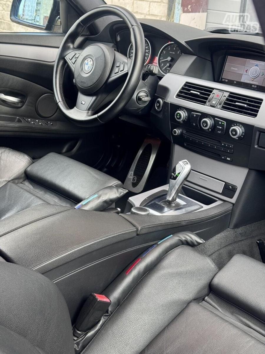 BMW 525 2008 in Kretinga, with an engine capacity of 3.00 L and mileage of 295 thousand km for 5999 €, photo 13 on AUTOMOTO.COM.LV
