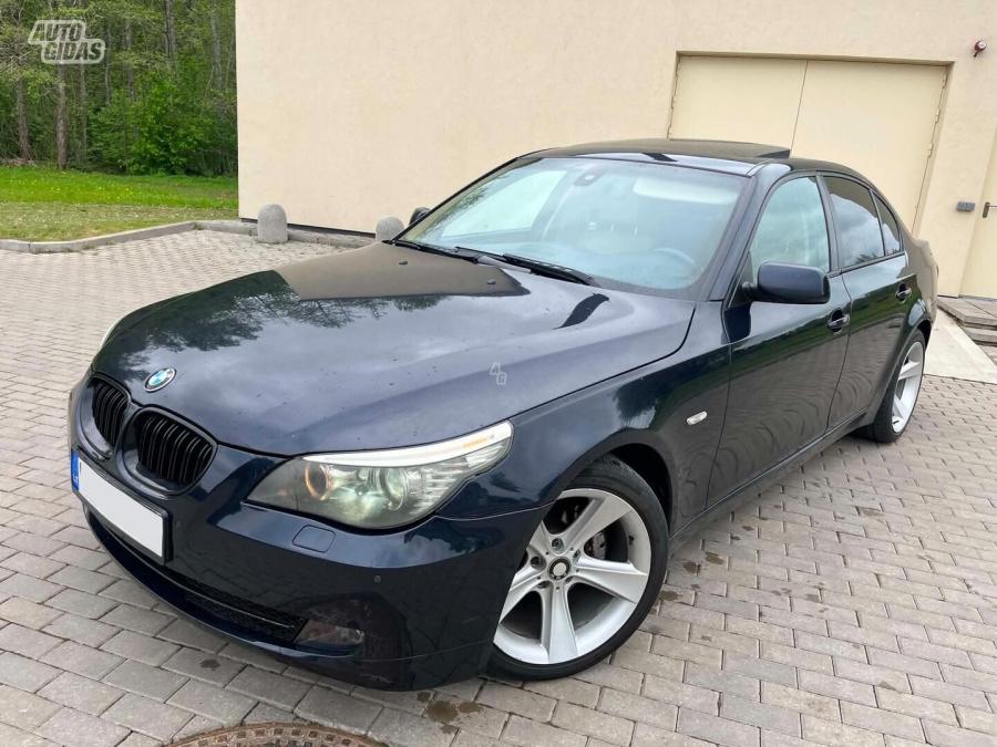 BMW 525 2008 in Kaunas, with an engine capacity of 3.00 L and mileage of 49 thousand km for 3999 €, photo 1 on AUTOMOTO.COM.LV