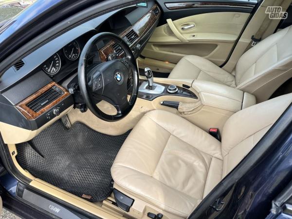 BMW 525 2008 in Kaunas, with an engine capacity of 3.00 L and mileage of 49 thousand km for 3999 €, photo 7 on AUTOMOTO.COM.LV