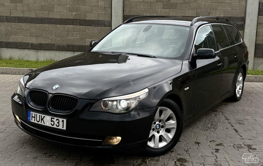 BMW 525 2008 Viļņa, ar dzinēja tilpumu 3.00 L un nobraukumu 400 tūkst. km par 3250 €, foto 1 vietnē AUTOMOTO.COM.LV