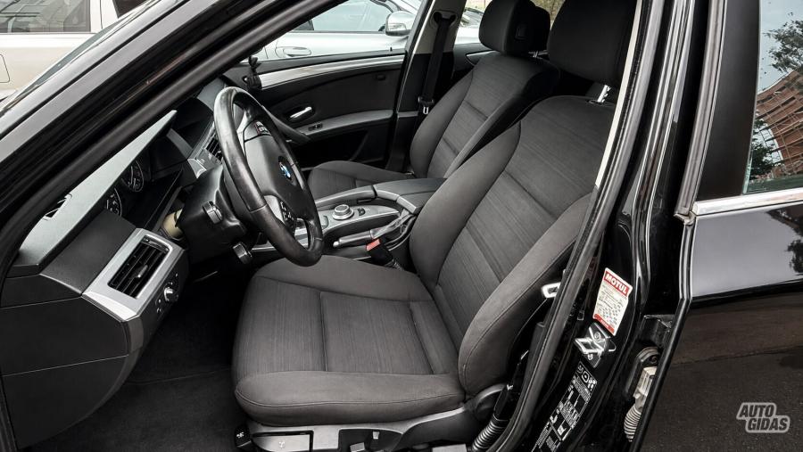 BMW 525 2008 Viļņa, ar dzinēja tilpumu 3.00 L un nobraukumu 400 tūkst. km par 3250 €, foto 10 vietnē AUTOMOTO.COM.LV