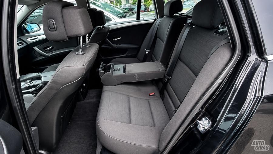 BMW 525 2008 Viļņa, ar dzinēja tilpumu 3.00 L un nobraukumu 400 tūkst. km par 3250 €, foto 11 vietnē AUTOMOTO.COM.LV