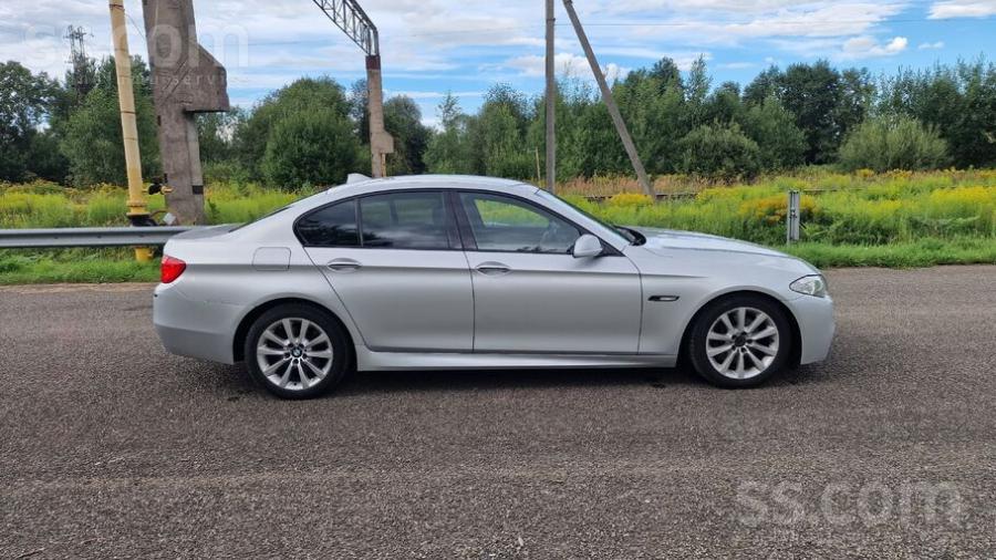 BMW 525 2010 in Bauska, with an engine capacity of 3.00 L and mileage of 297 thousand km for 8490 €, photo 4 on AUTOMOTO.COM.LV