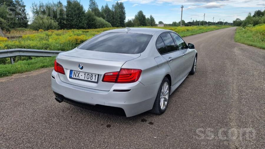 BMW 525 2010 in Bauska, with an engine capacity of 3.00 L and mileage of 297 thousand km for 8490 €, photo 5 on AUTOMOTO.COM.LV