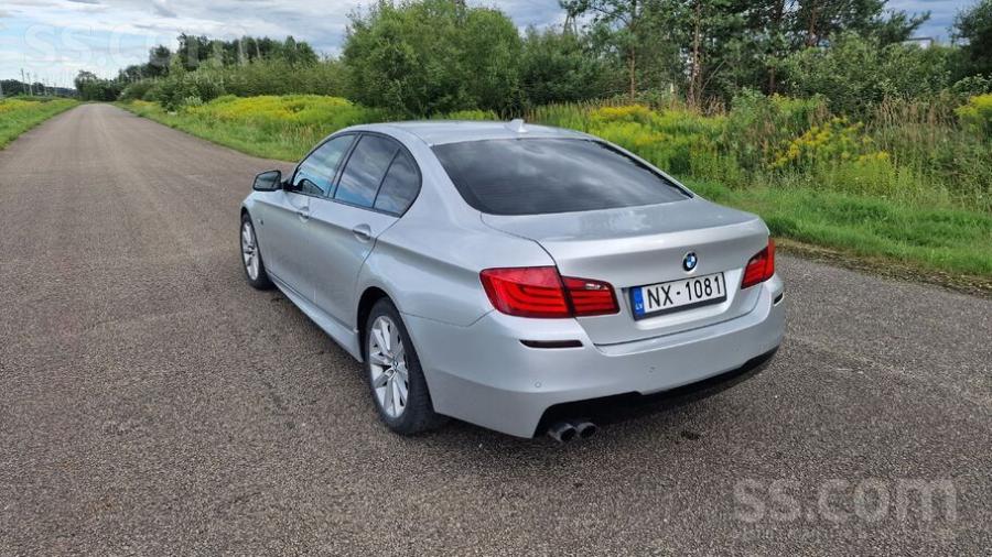 BMW 525 2010 in Bauska, with an engine capacity of 3.00 L and mileage of 297 thousand km for 8490 €, photo 7 on AUTOMOTO.COM.LV