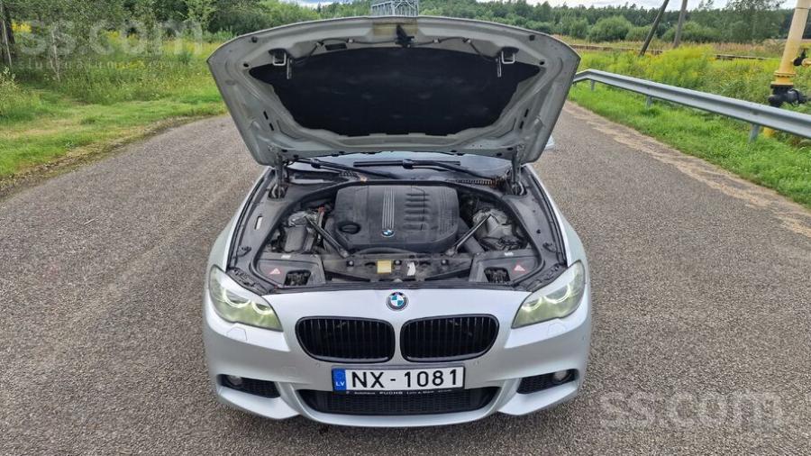 BMW 525 2010 in Bauska, with an engine capacity of 3.00 L and mileage of 297 thousand km for 8490 €, photo 11 on AUTOMOTO.COM.LV