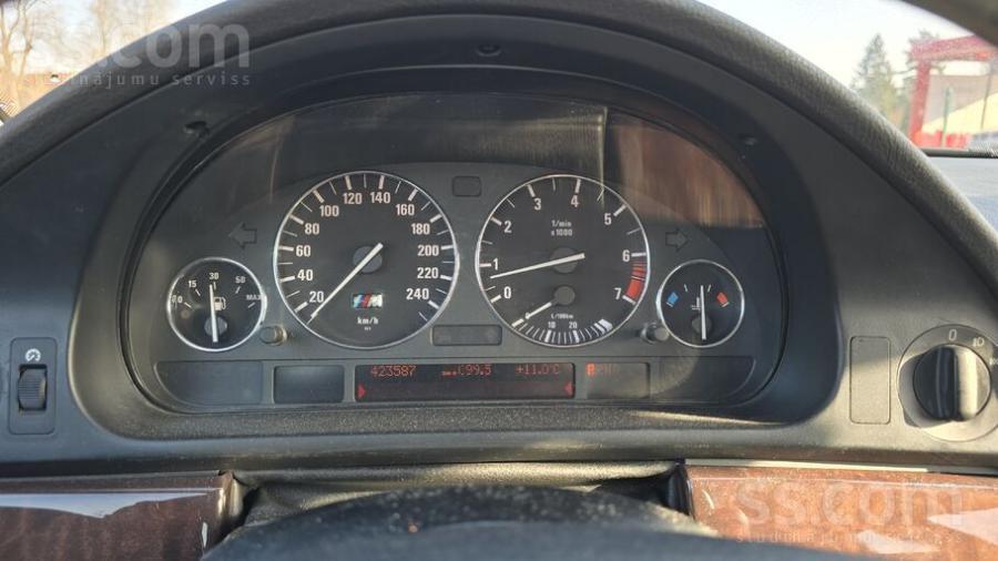 БМВ 525 2001 в Огре, объемом двигателя 2.50 л и пробегом 424 тыс. км за 1050 €, фото 8 на AUTOMOTO.COM.LV