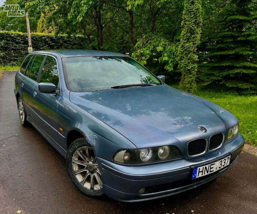 BMW 525 2001 in Vilnius, with an engine capacity of 2.50 L and mileage of 3285 thousand km for 999 €, photo 1 on AUTOMOTO.COM.LV