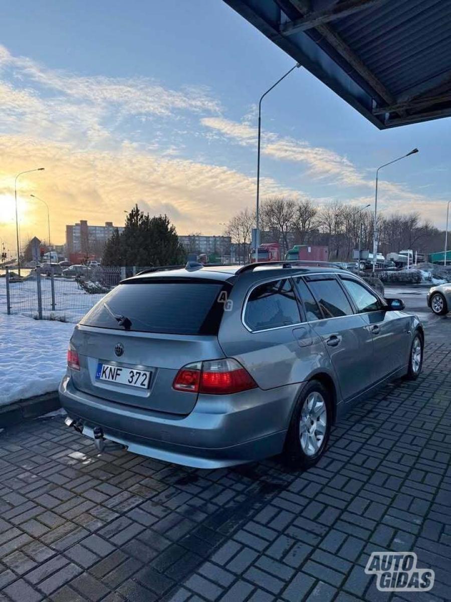 BMW 525 2004 Klaipėda, ar dzinēja tilpumu 2.50 L un nobraukumu 397 tūkst. km par 2200 €, foto 5 vietnē AUTOMOTO.COM.LV
