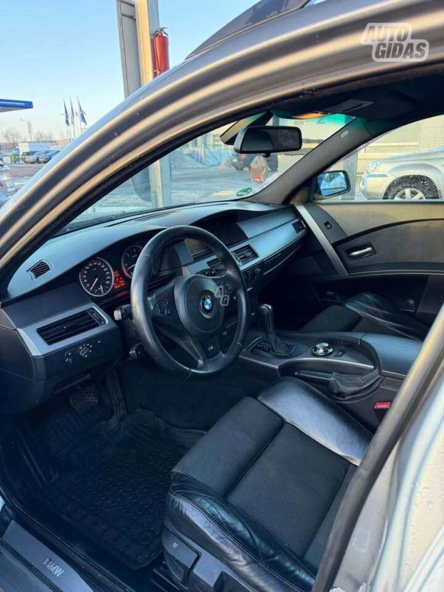 BMW 525 2004 Klaipėda, ar dzinēja tilpumu 2.50 L un nobraukumu 397 tūkst. km par 2200 €, foto 7 vietnē AUTOMOTO.COM.LV