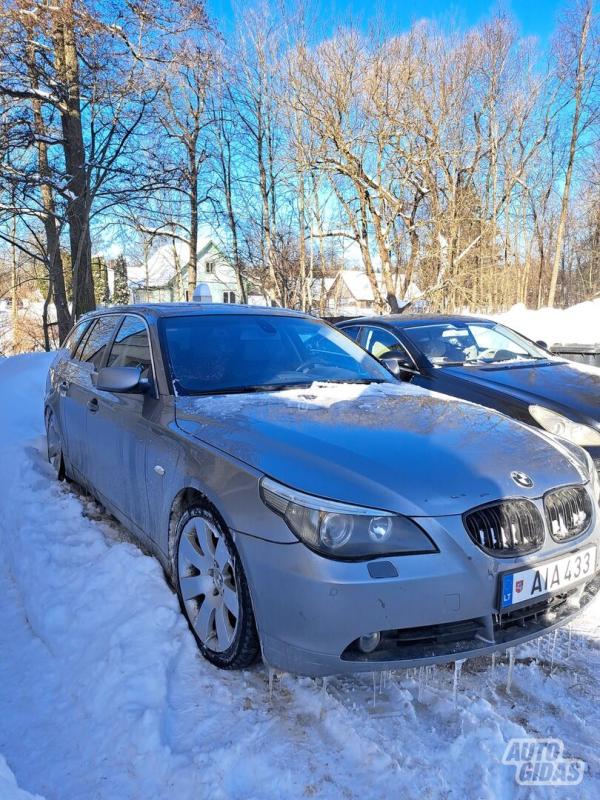 BMW 525 2004 Panevēža, ar dzinēja tilpumu 2.50 L un nobraukumu 520 tūkst. km par 1800 €, foto 3 vietnē AUTOMOTO.COM.LV