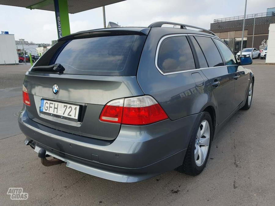 BMW 525 2004 in Kaunas, with an engine capacity of 2.50 L and mileage of 415 thousand km for 1850 €, photo 4 on AUTOMOTO.COM.LV