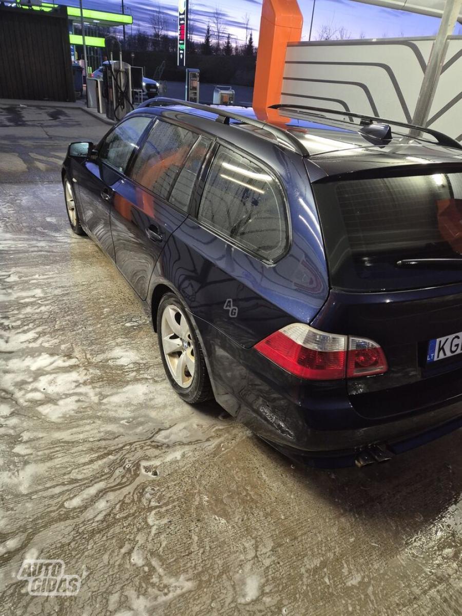 BMW 525 2004 in Vilnius, with an engine capacity of 2.50 L and mileage of 430 thousand km for 2000 €, photo 5 on AUTOMOTO.COM.LV