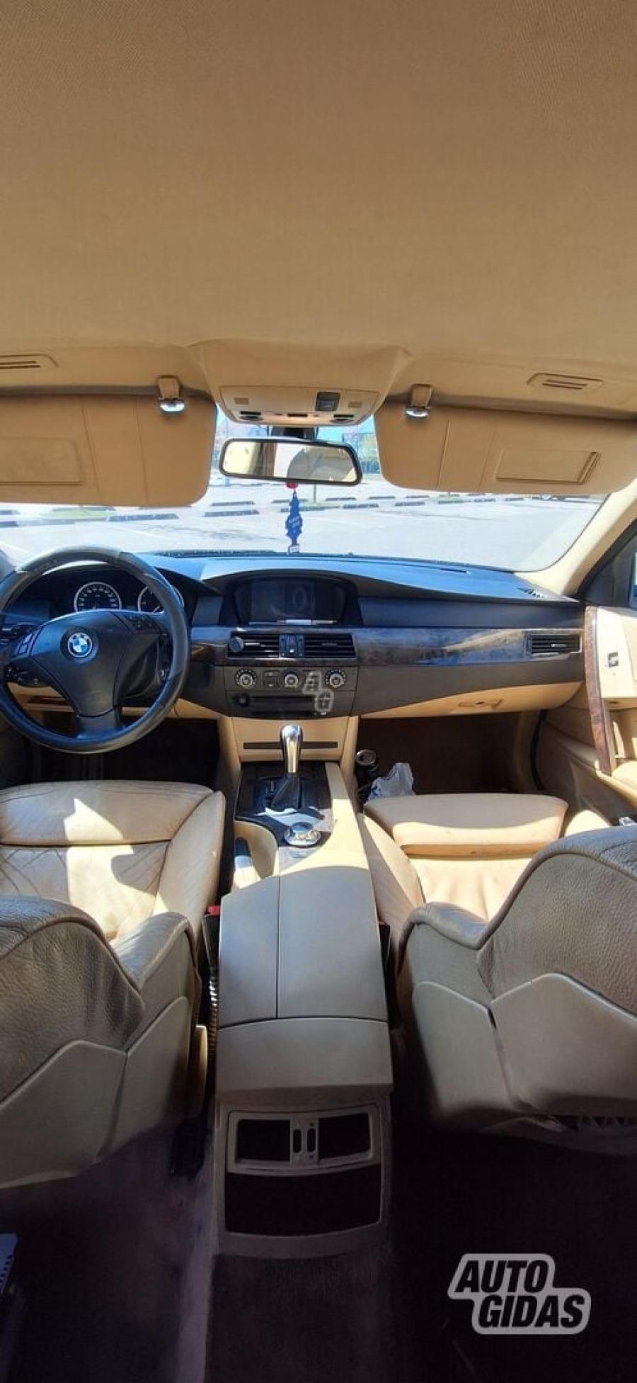 BMW 525 2004 in Klaipeda, with an engine capacity of 2.50 L and mileage of 387 thousand km for 2200 €, photo 6 on AUTOMOTO.COM.LV