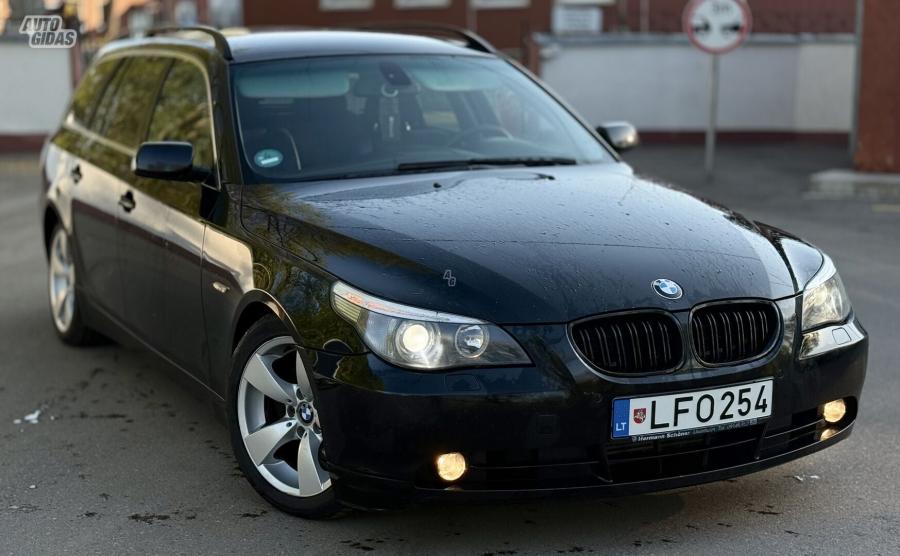 BMW 525 2004 in Vilnius, with an engine capacity of 2.50 L and mileage of 412 thousand km for 2450 €, photo 1 on AUTOMOTO.COM.LV