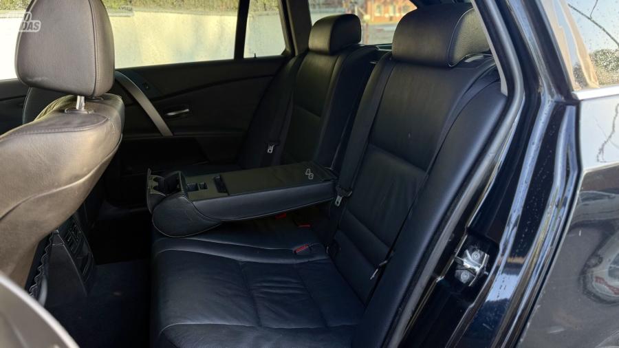 BMW 525 2004 in Vilnius, with an engine capacity of 2.50 L and mileage of 412 thousand km for 2450 €, photo 10 on AUTOMOTO.COM.LV