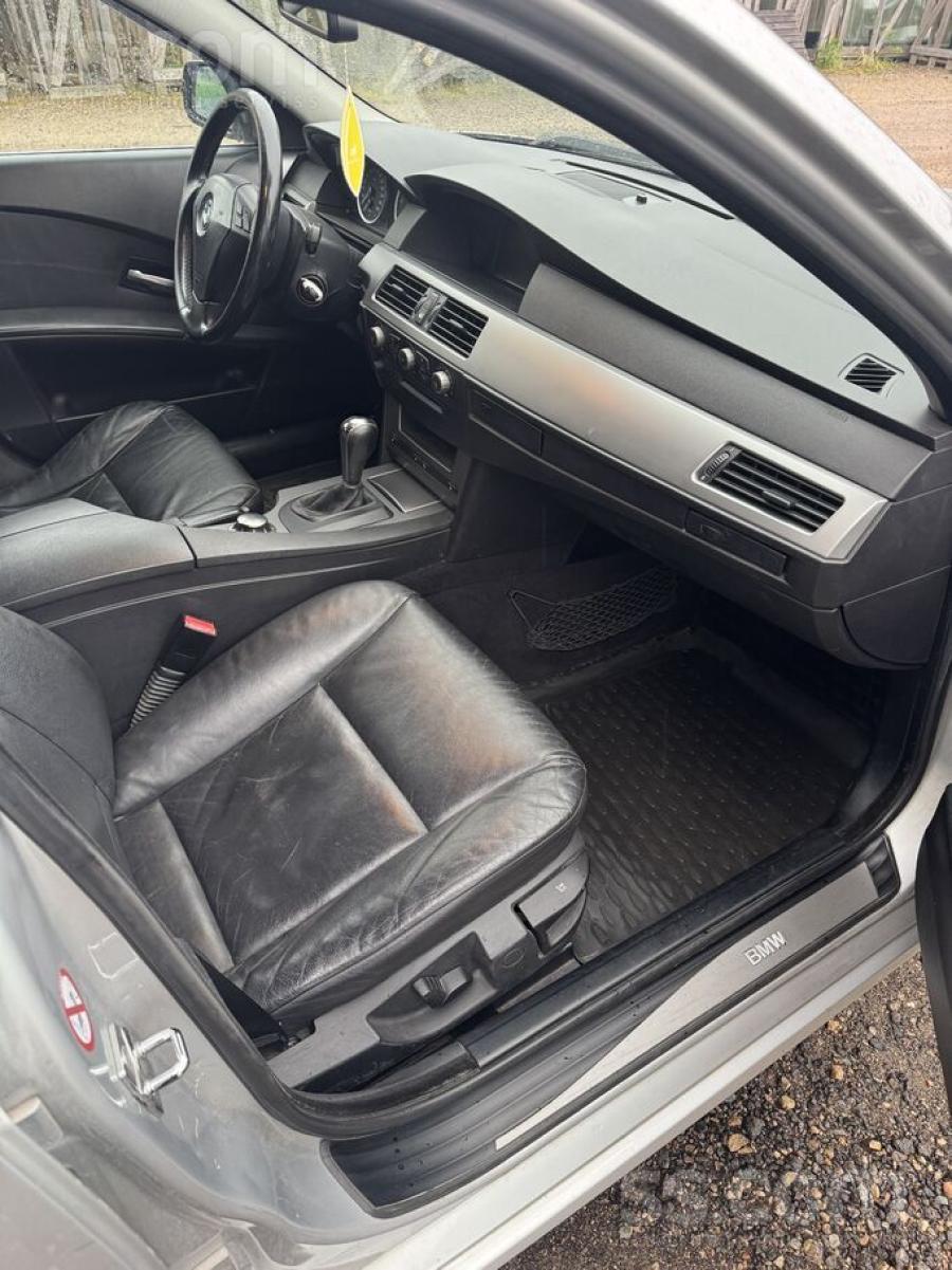 BMW 525 2004 Ogre, ar dzinēja tilpumu 2.50 L un nobraukumu 395 tūkst. km par 2250 €, foto 7 vietnē AUTOMOTO.COM.LV
