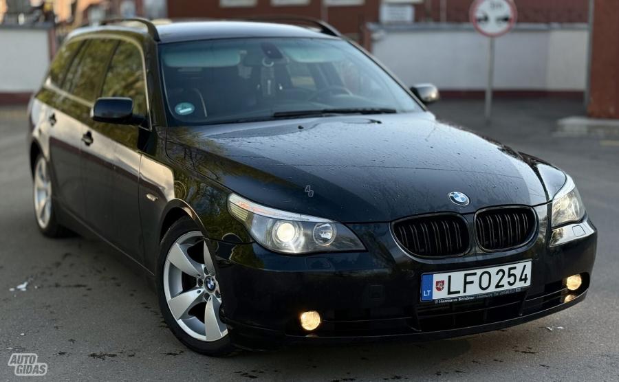 BMW 525 2004 in Vilnius, with an engine capacity of 2.50 L and mileage of 412 thousand km for 2350 €, photo 1 on AUTOMOTO.COM.LV