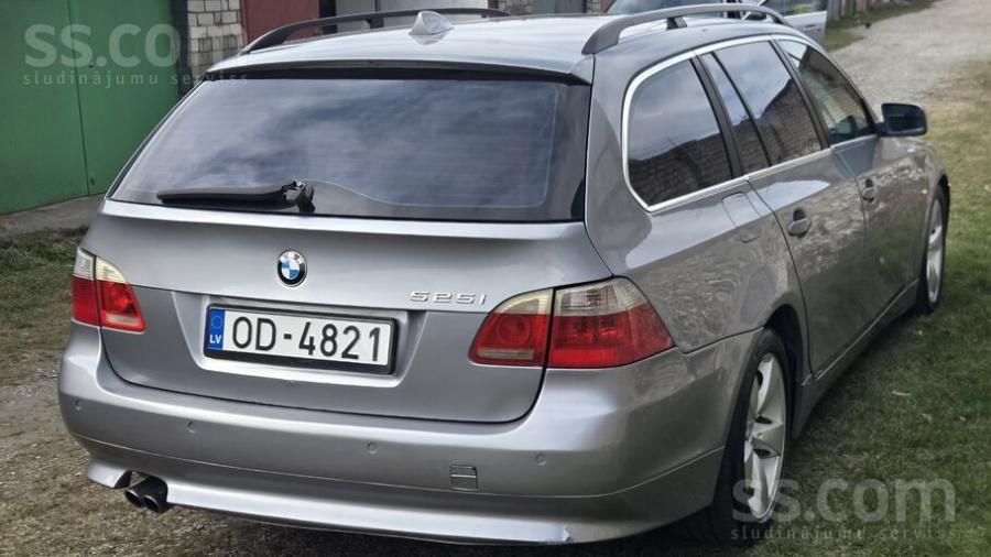 BMW 525 2004 in Liepaja, with an engine capacity of 2.50 L and mileage of 357 thousand km for 2500 €, photo 6 on AUTOMOTO.COM.LV
