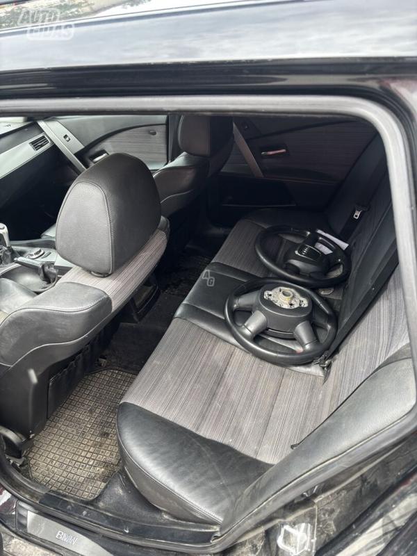BMW 525 2004 in Klaipeda, with an engine capacity of 2.50 L and mileage of 422 thousand km for 1900 €, photo 6 on AUTOMOTO.COM.LV
