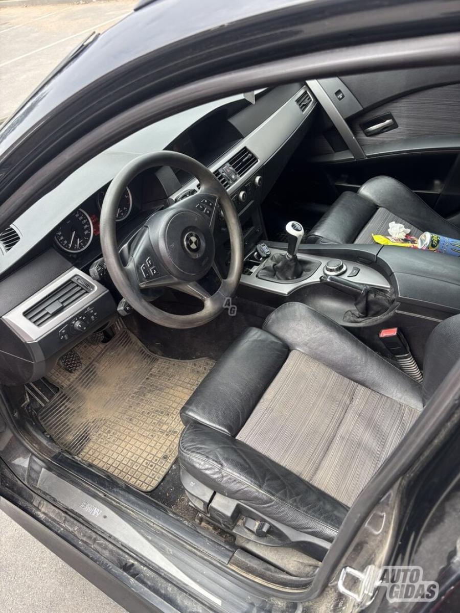 BMW 525 2004 in Klaipeda, with an engine capacity of 2.50 L and mileage of 422 thousand km for 1900 €, photo 8 on AUTOMOTO.COM.LV