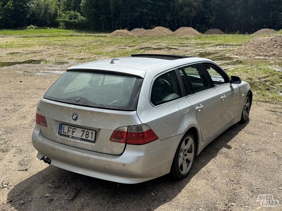 BMW 525 2004 Viļņa, ar dzinēja tilpumu 2.50 L un nobraukumu 250 tūkst. km par 1350 €, foto 5 vietnē AUTOMOTO.COM.LV