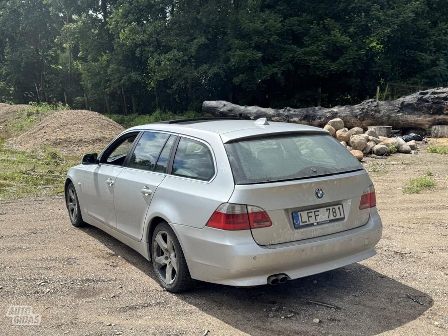 BMW 525 2004 Viļņa, ar dzinēja tilpumu 2.50 L un nobraukumu 250 tūkst. km par 1350 €, foto 6 vietnē AUTOMOTO.COM.LV