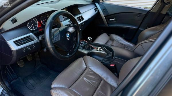 BMW 525 2004 Viļņa, ar dzinēja tilpumu 2.50 L un nobraukumu 392 tūkst. km par 2450 €, foto 8 vietnē AUTOMOTO.COM.LV