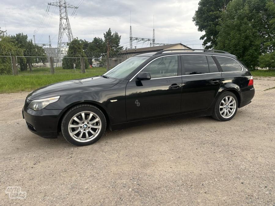 BMW 525 2004 in Kaunas, with an engine capacity of 2.50 L and mileage of 464 thousand km for 2400 €, photo 13 on AUTOMOTO.COM.LV