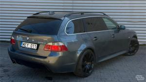BMW 525 2004 in Vilnius, with an engine capacity of 2.50 L and mileage of 392 thousand km for 2450 €, photo 7 on AUTOMOTO.COM.LV