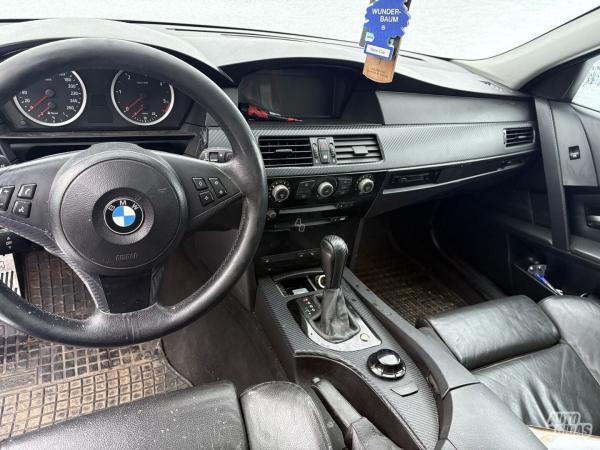 BMW 525 2005 in Ariogala, with an engine capacity of 2.50 L and mileage of 394 thousand km for 3000 €, photo 10 on AUTOMOTO.COM.LV