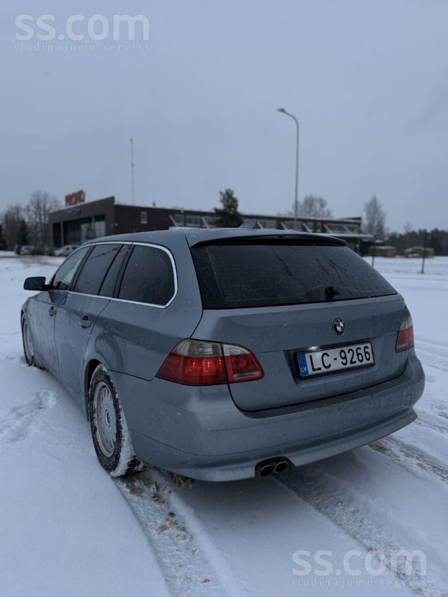 BMW 525 2005 in Valmiera, with an engine capacity of 2.50 L and mileage of 331 thousand km for 2750 €, photo 3 on AUTOMOTO.COM.LV