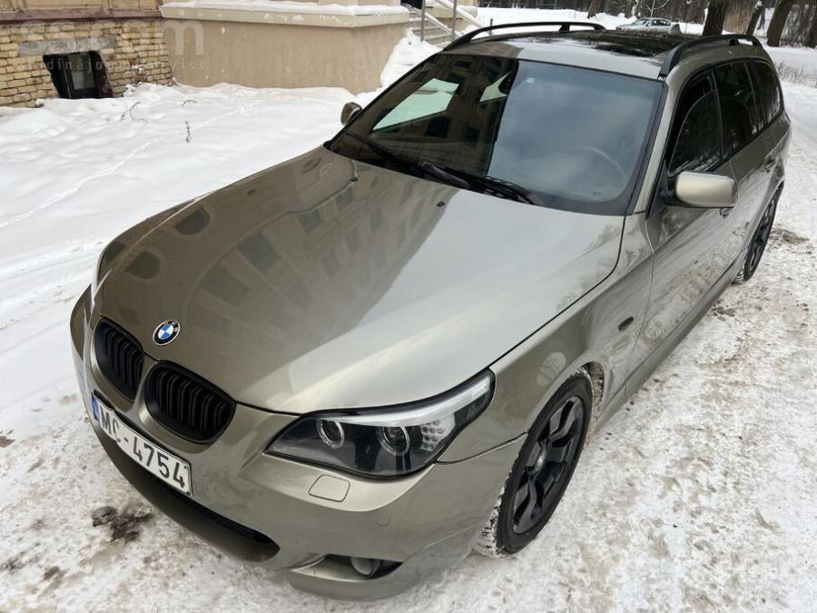 BMW 525 2005 in Riga, with an engine capacity of 2.50 L and mileage of 0 thousand km for 3650 €, photo 1 on AUTOMOTO.COM.LV