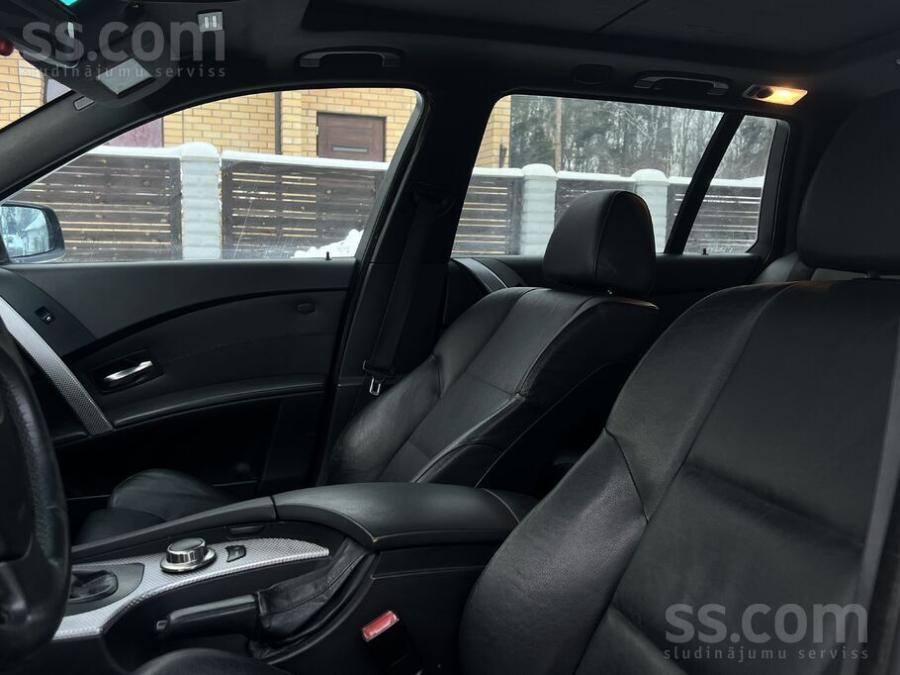 BMW 525 2005 in Riga, with an engine capacity of 2.50 L and mileage of 0 thousand km for 3650 €, photo 6 on AUTOMOTO.COM.LV