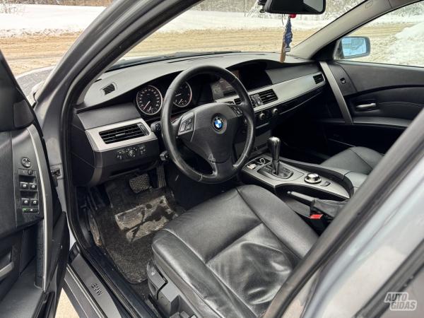 BMW 525 2005 Viļņa, ar dzinēja tilpumu 2.50 L un nobraukumu 446 tūkst. km par 2650 €, foto 8 vietnē AUTOMOTO.COM.LV