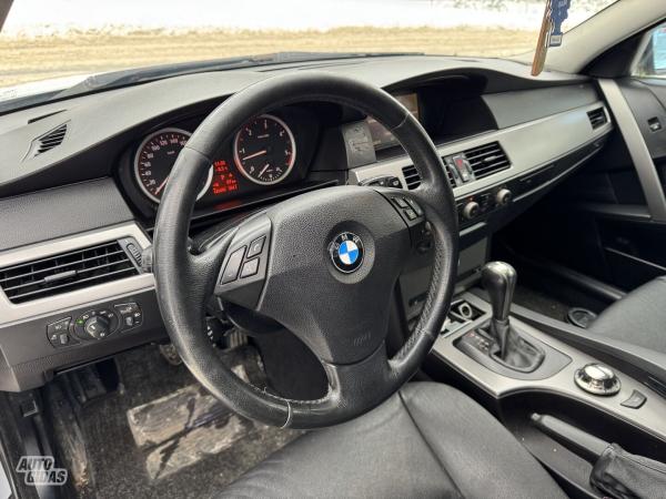 BMW 525 2005 Viļņa, ar dzinēja tilpumu 2.50 L un nobraukumu 446 tūkst. km par 2650 €, foto 9 vietnē AUTOMOTO.COM.LV