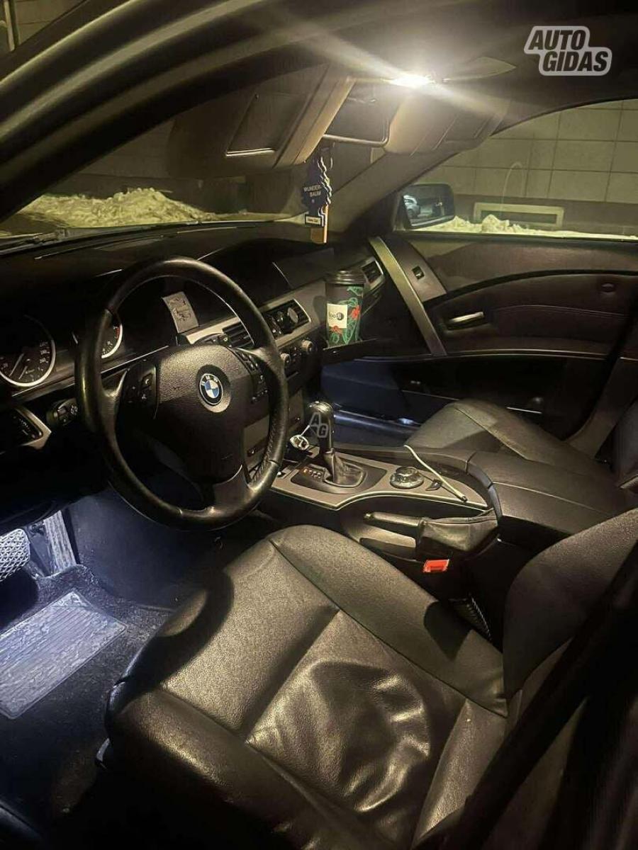BMW 525 2005 Viļņa, ar dzinēja tilpumu 2.50 L un nobraukumu 446 tūkst. km par 2350 €, foto 5 vietnē AUTOMOTO.COM.LV