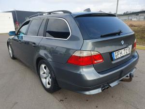 BMW 525 2005 in Kaunas, with an engine capacity of 2.50 L and mileage of 415 thousand km for 2250 €, photo 5 on AUTOMOTO.COM.LV