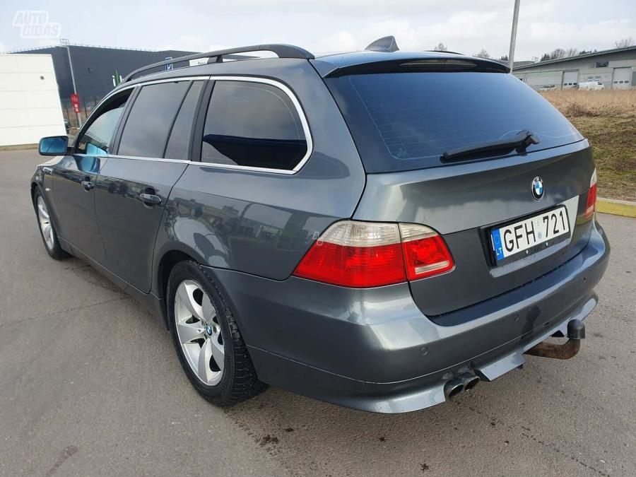 BMW 525 2005 in Kaunas, with an engine capacity of 2.50 L and mileage of 415 thousand km for 2250 €, photo 5 on AUTOMOTO.COM.LV