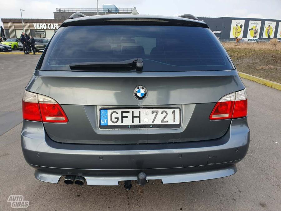 BMW 525 2005 in Kaunas, with an engine capacity of 2.50 L and mileage of 415 thousand km for 2250 €, photo 6 on AUTOMOTO.COM.LV