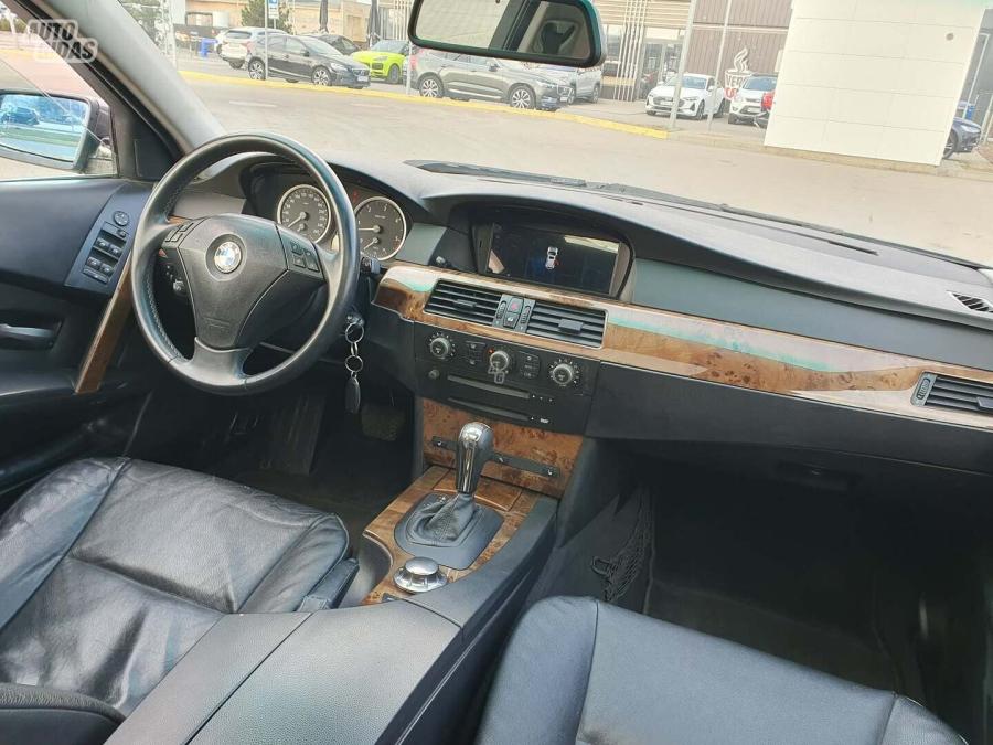 BMW 525 2005 in Kaunas, with an engine capacity of 2.50 L and mileage of 415 thousand km for 2250 €, photo 10 on AUTOMOTO.COM.LV