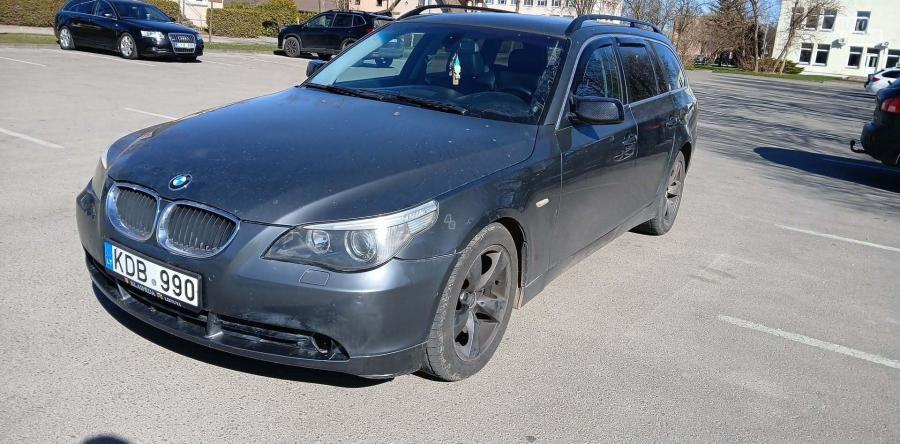 BMW 525 2005 in Skuodas, with an engine capacity of 2.50 L and mileage of 290 thousand km for 2650 €, photo 3 on AUTOMOTO.COM.LV
