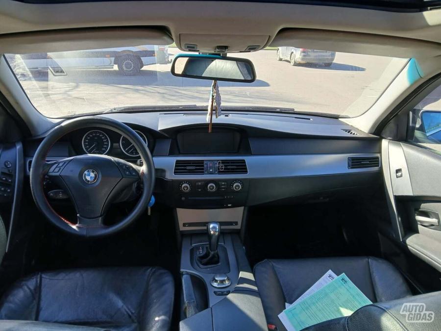 BMW 525 2005 in Skuodas, with an engine capacity of 2.50 L and mileage of 290 thousand km for 2650 €, photo 6 on AUTOMOTO.COM.LV
