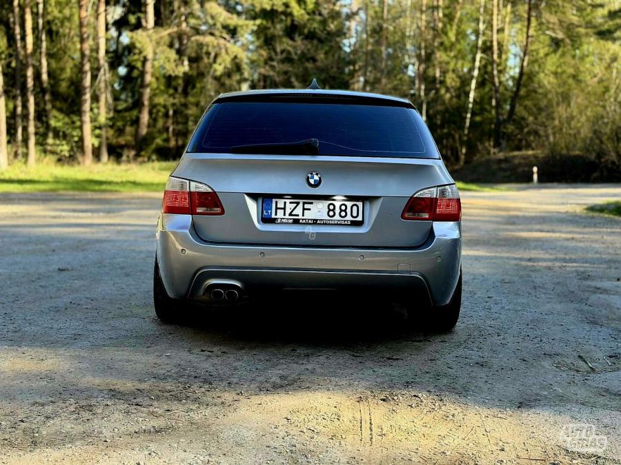 BMW 525 2005 in Kaunas, with an engine capacity of 2.50 L and mileage of 378 thousand km for 3490 €, photo 7 on AUTOMOTO.COM.LV