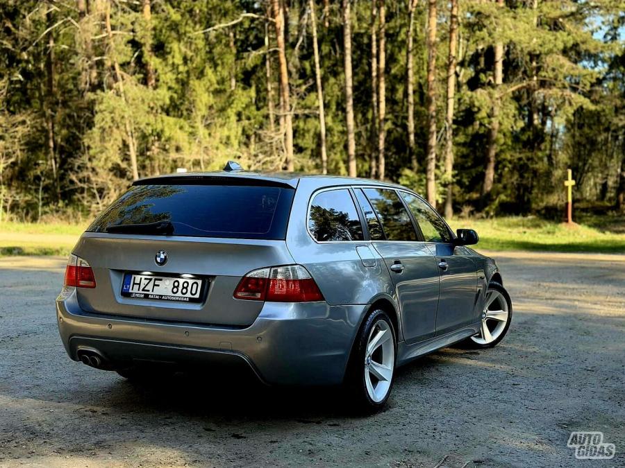 BMW 525 2005 in Kaunas, with an engine capacity of 2.50 L and mileage of 378 thousand km for 3490 €, photo 9 on AUTOMOTO.COM.LV