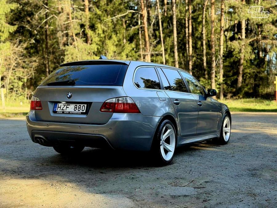 BMW 525 2005 in Kaunas, with an engine capacity of 2.50 L and mileage of 378 thousand km for 3490 €, photo 11 on AUTOMOTO.COM.LV