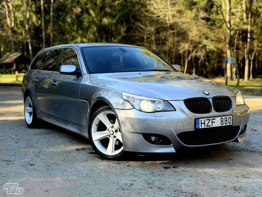 BMW 525 2005 in Kaunas, with an engine capacity of 2.50 L and mileage of 378 thousand km for 3490 €, photo 12 on AUTOMOTO.COM.LV