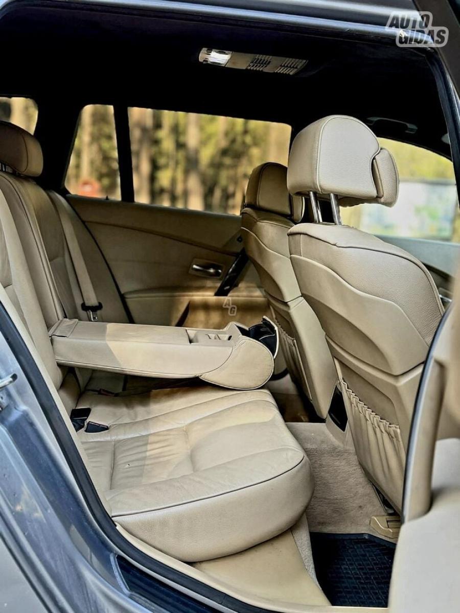 BMW 525 2005 in Kaunas, with an engine capacity of 2.50 L and mileage of 378 thousand km for 3490 €, photo 18 on AUTOMOTO.COM.LV